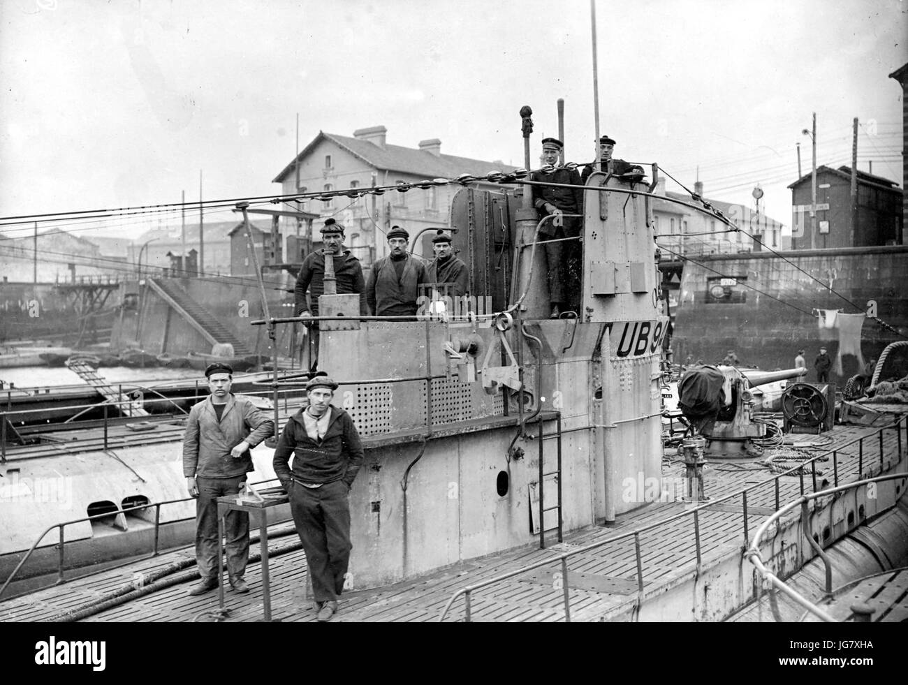 UB94 submarine NH 43781 Stock Photo - Alamy