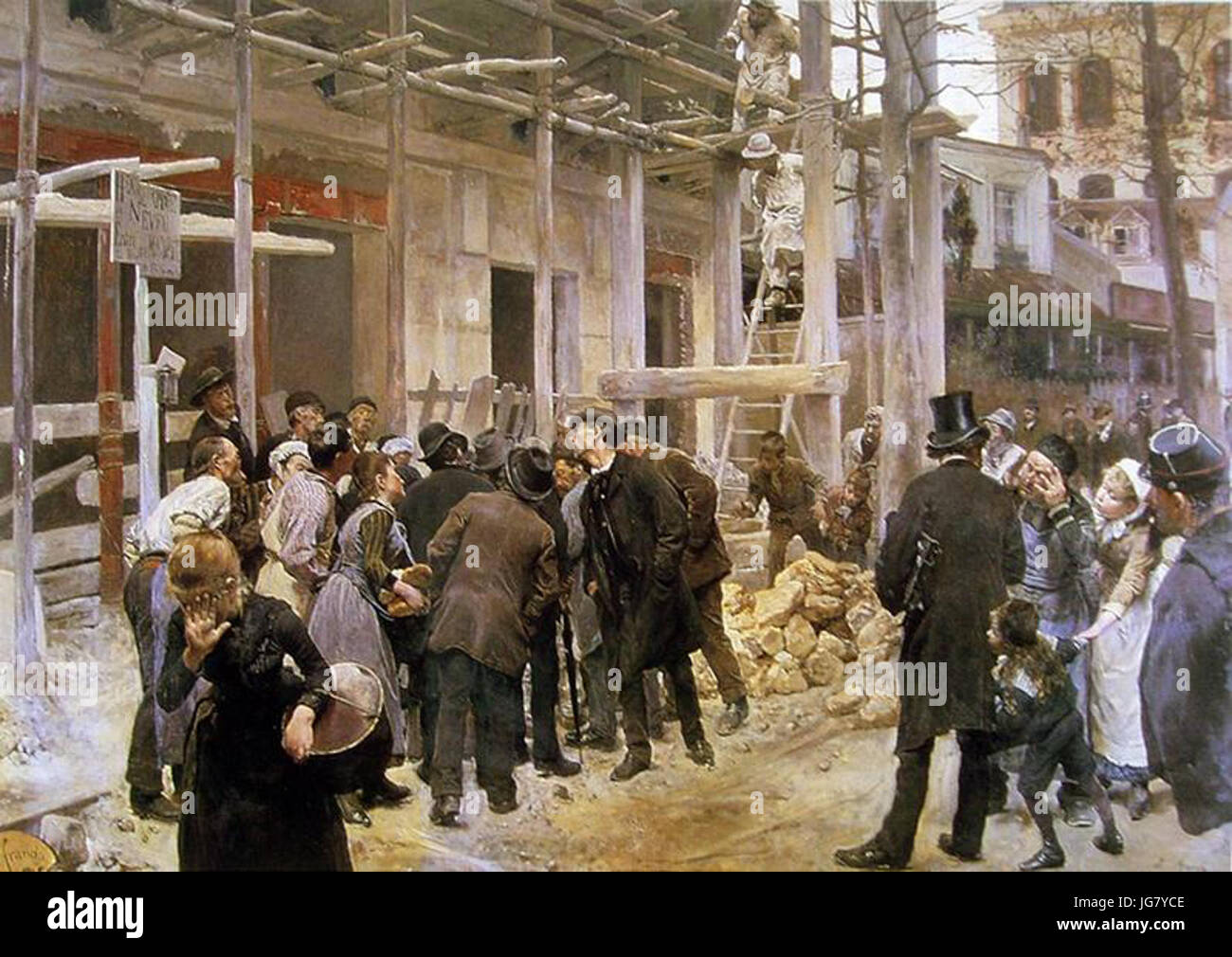 Una desgracia José Jiménez Aranda 28versión grande29 Stock Photo - Alamy