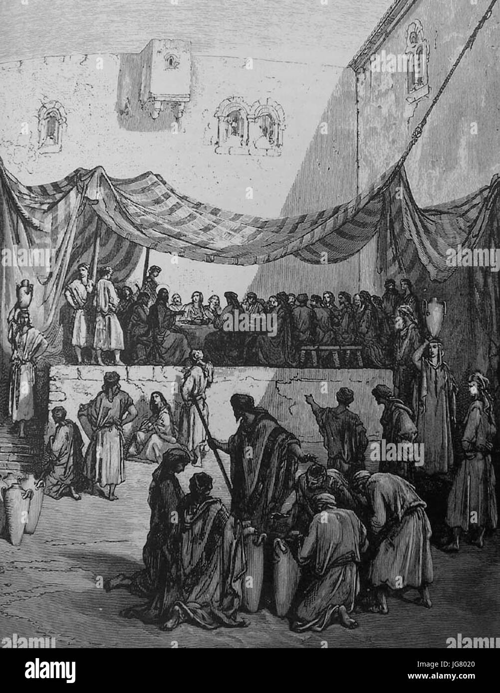 Engraving by gustave dore hi-res stock photography and images - Alamy