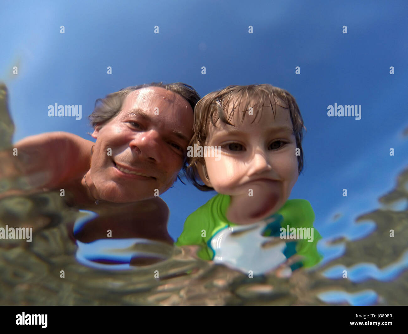 Distorted face fish eye hi-res stock photography and images - Alamy