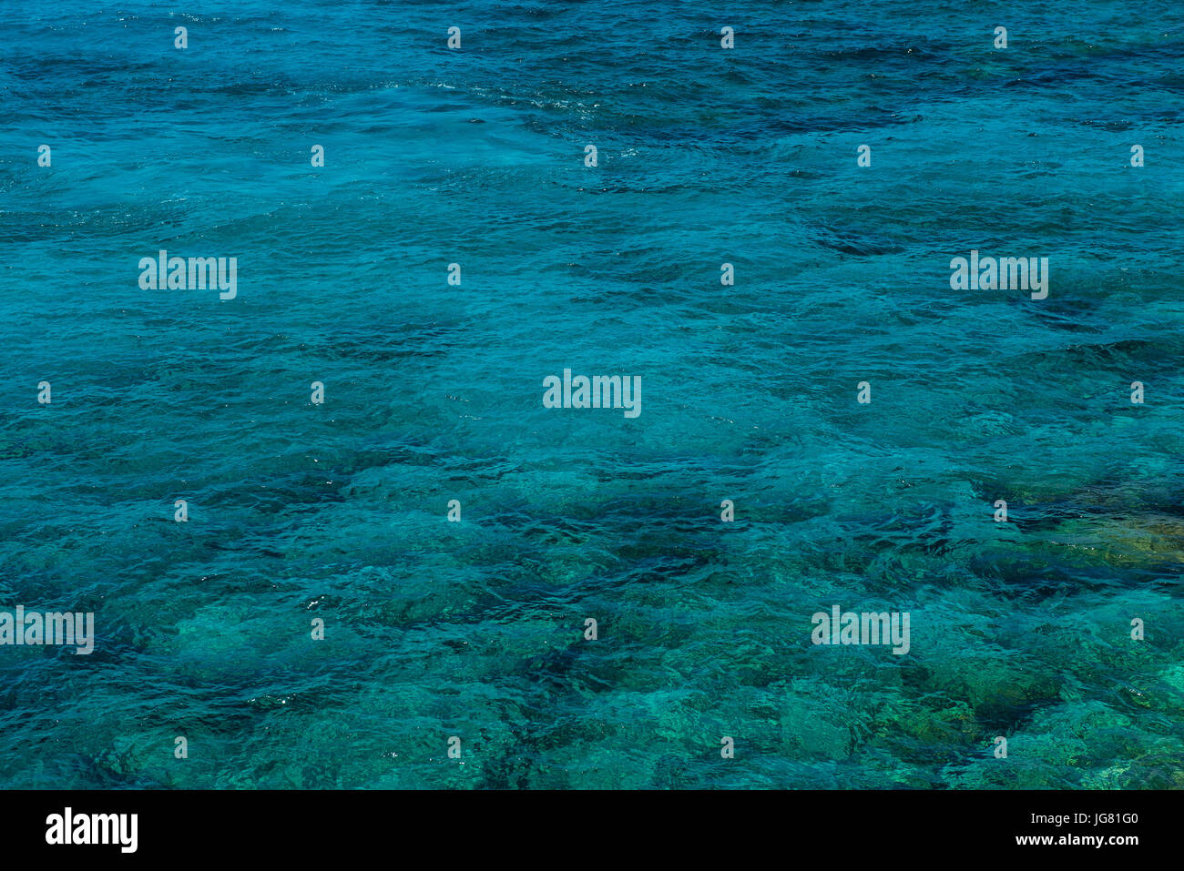 Natural background of transparent, emerald, turquoise sea water Stock ...