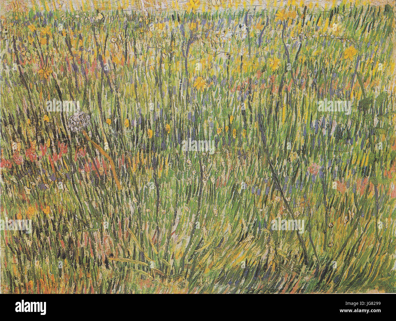 Van Gogh - Blühende Wiese Stock Photo - Alamy
