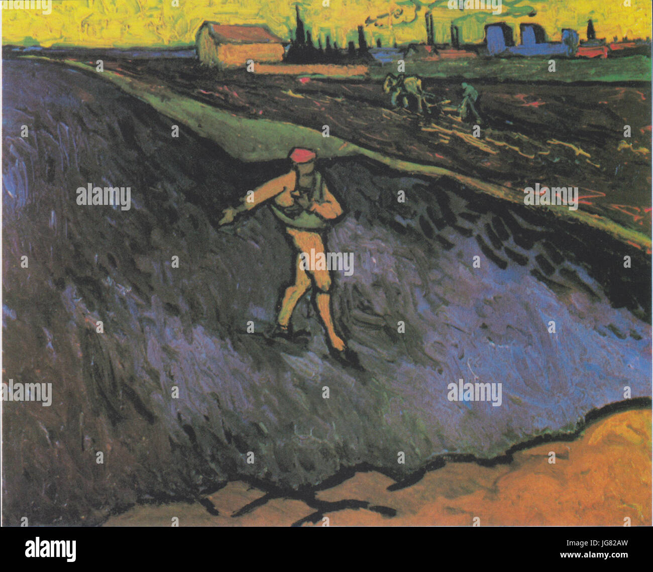 Van Gogh - Der Sämann1 Stock Photo - Alamy