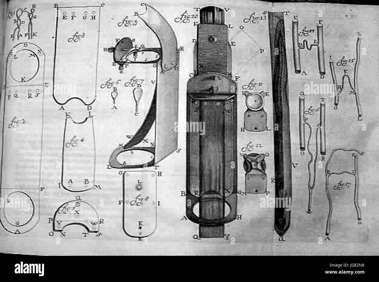 Van Leeuwenhoek s microscopes by Henry Baker Stock Photo - Alamy