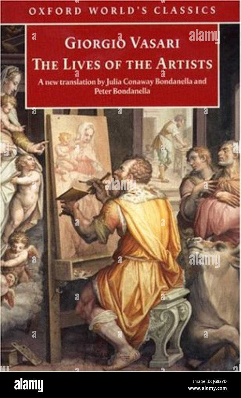 Vasari Lives of the Artists Oxford World s Classics series Stock Photo ...