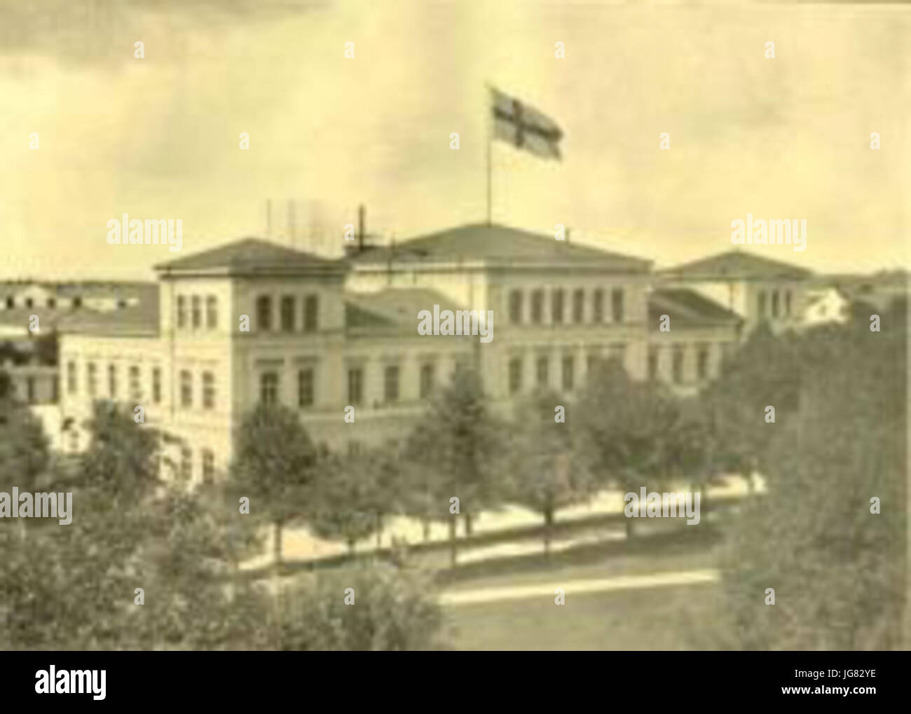 Vasaskolan år 1873 Stock Photo - Alamy