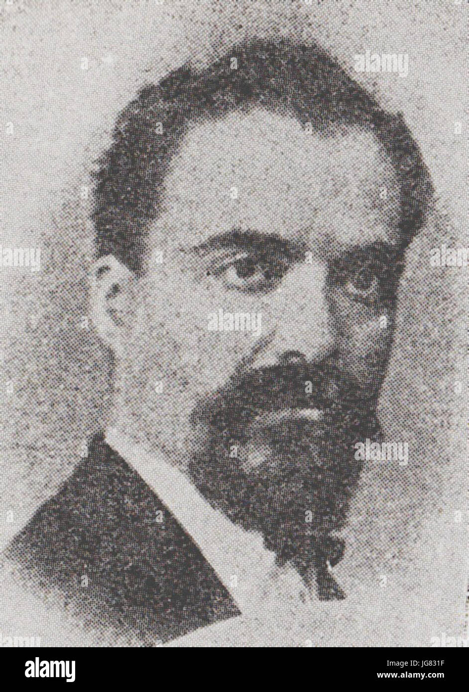 Vasile Burlă in 1873 ILR 440 Stock Photo - Alamy
