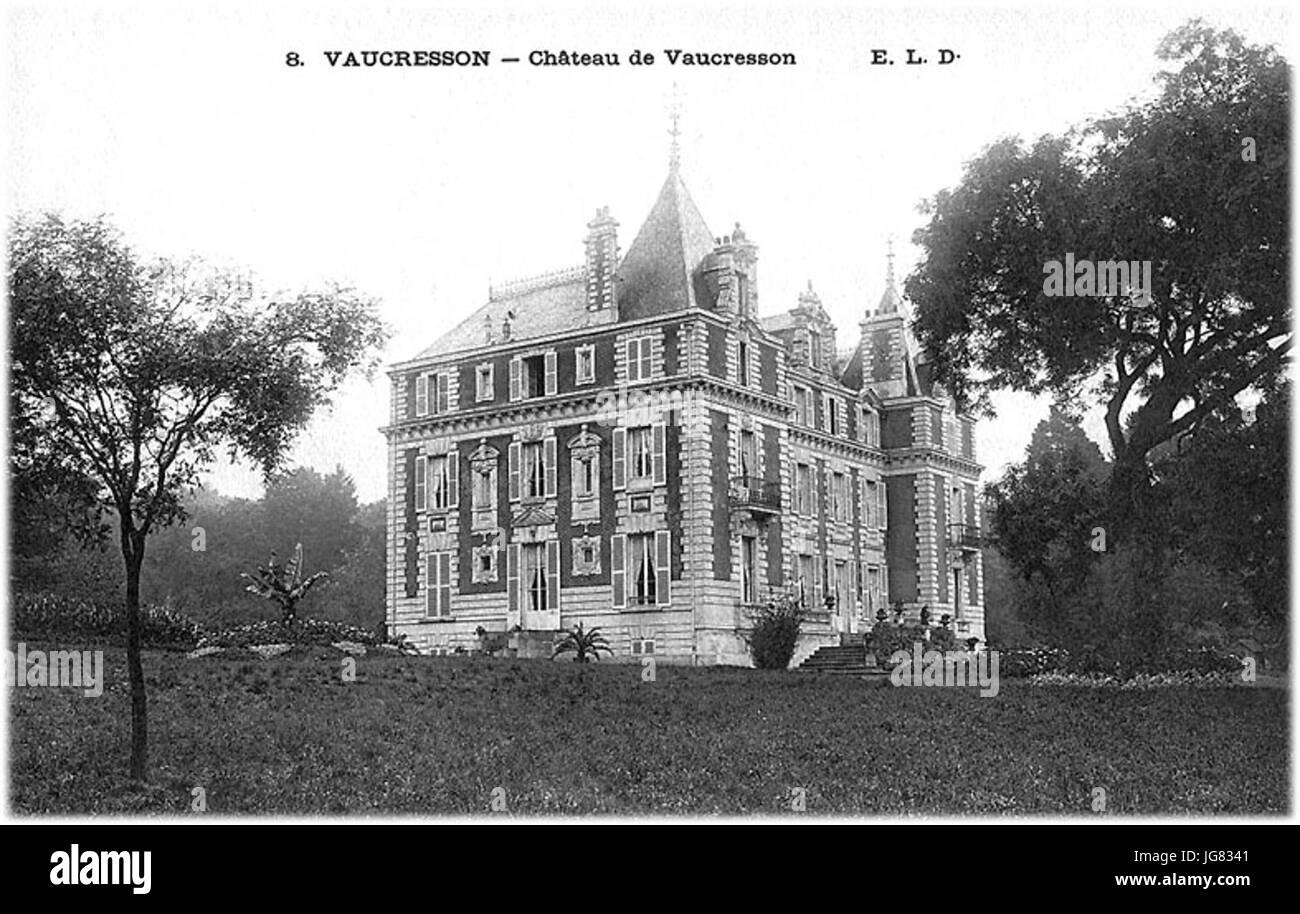 Vaucresson - Château Stock Photo - Alamy