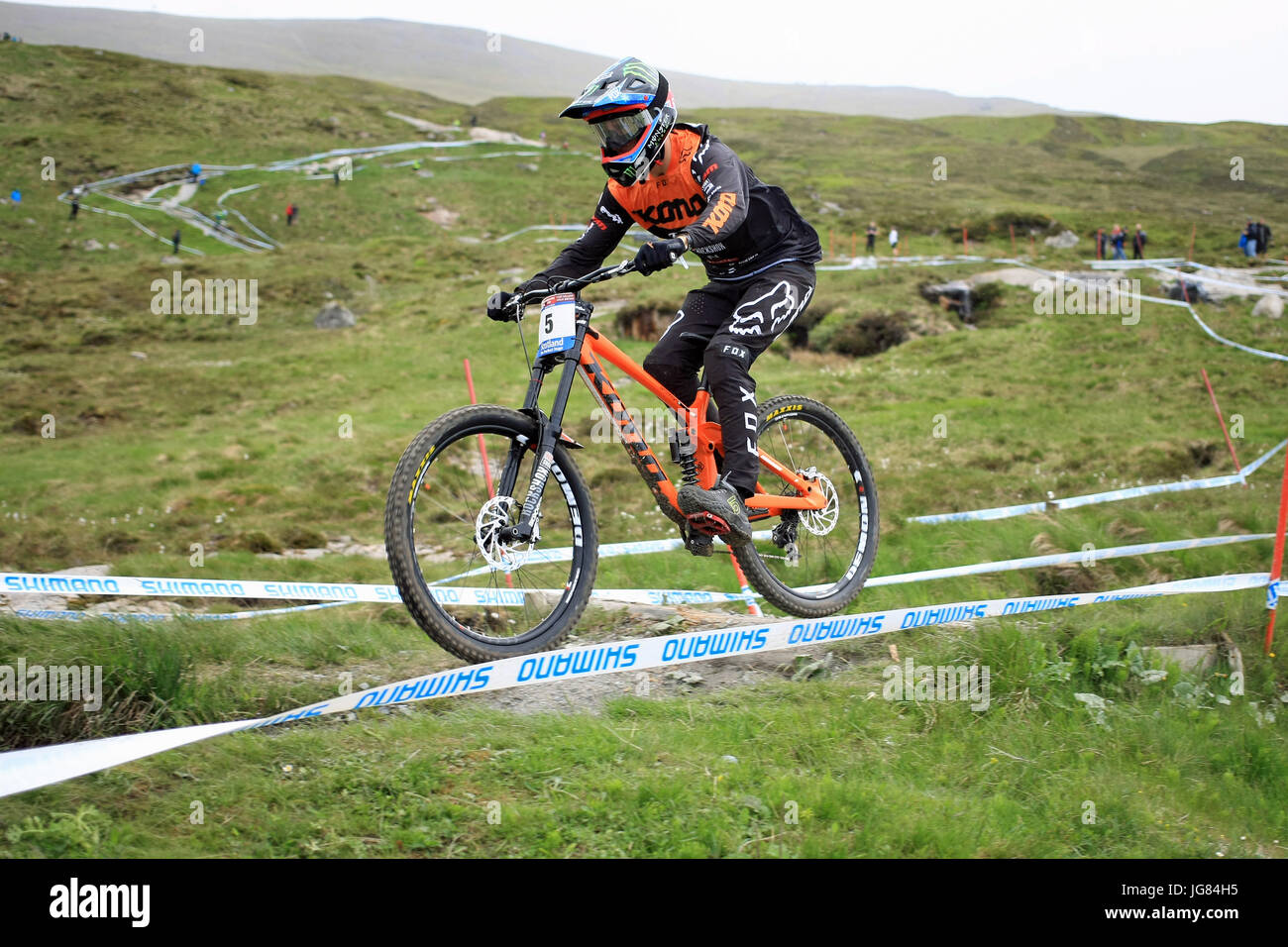 Fort William, Scotland. 4th June, 2017. Connor Fearon at the Mountain ...