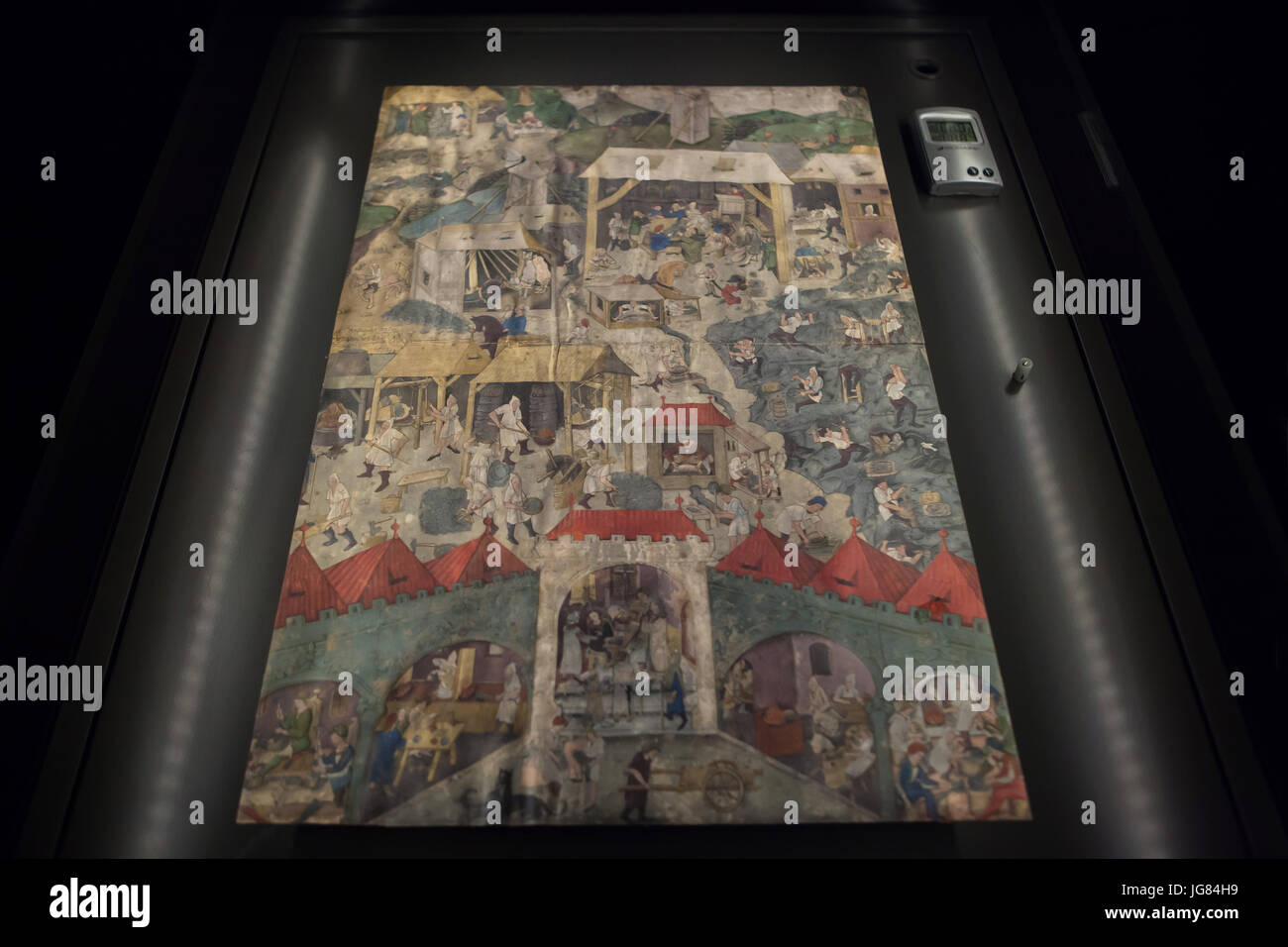 Medieval silver mining and processing depicted in the so-called Kutná ...