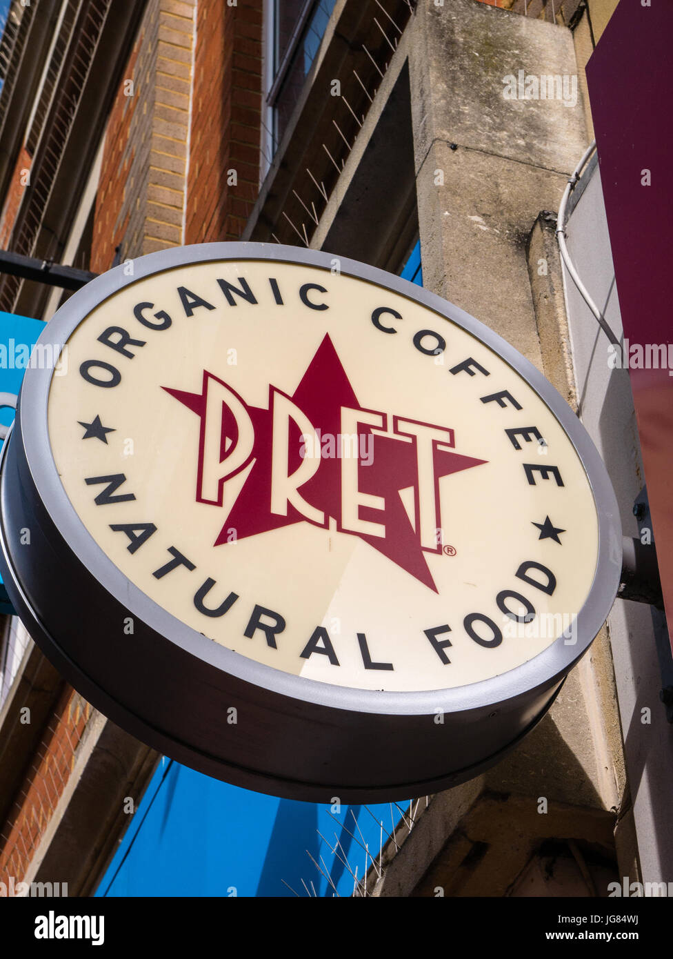 Pret A Manager, Reading, Berkshire, England, UK, GB Stock Photo - Alamy