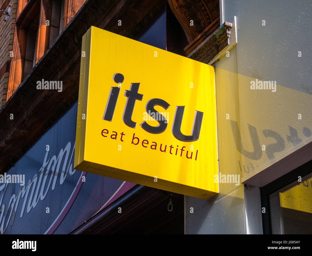 Itsu Sign High Resolution Stock Photography and Images - Alamy