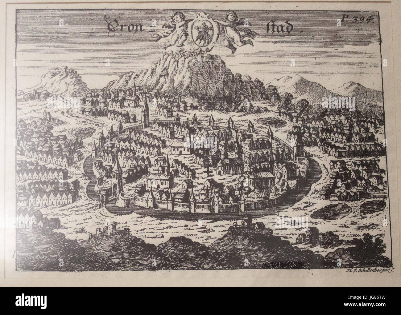 View of Brassó Stock Photo - Alamy