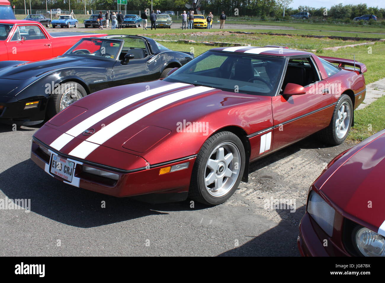 C4 corvette hi-res stock photography and images - Alamy
