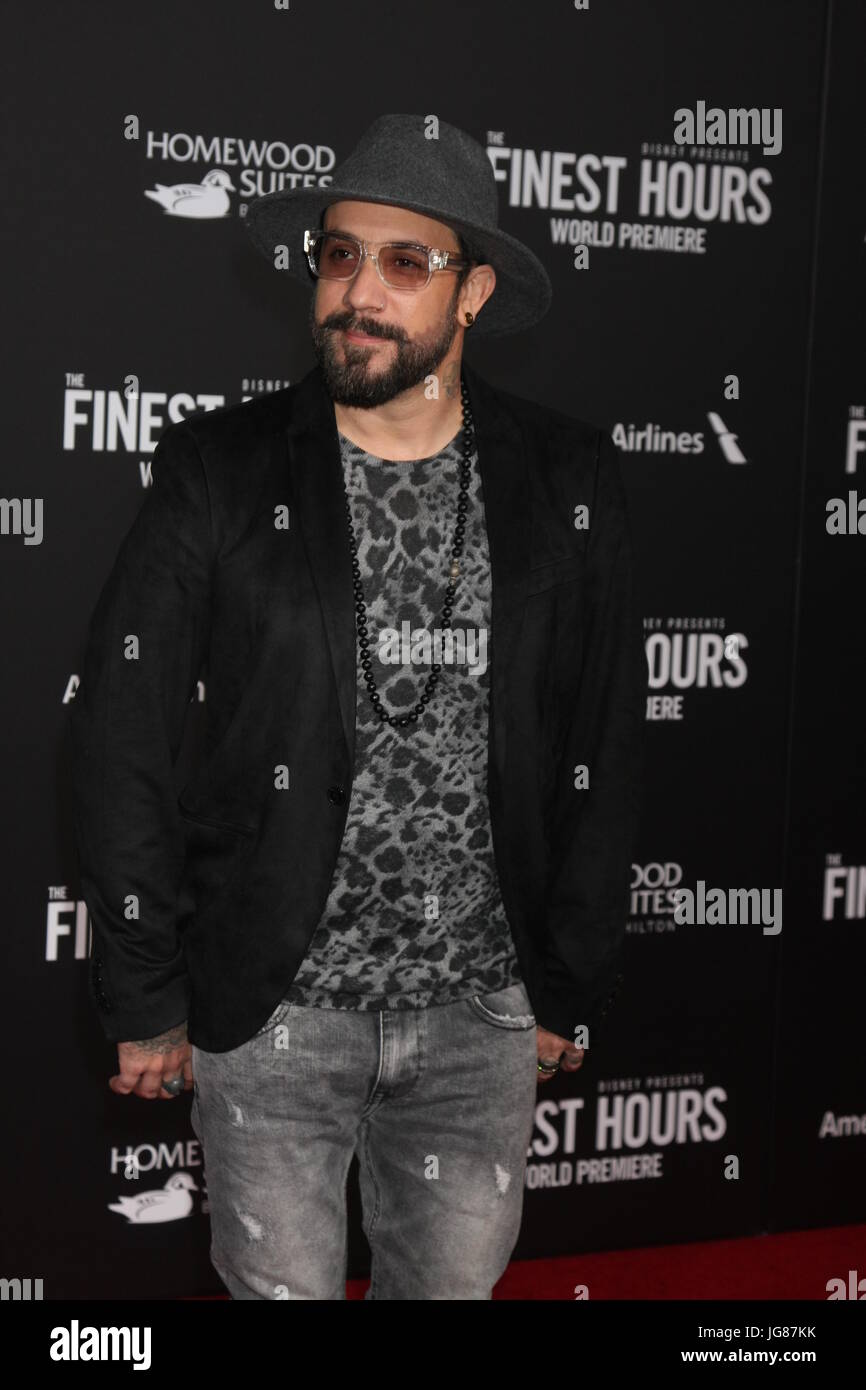 January 25, 2016 - Los Angeles, CA, USA - LOS ANGELES - JAN 25: AJ ...