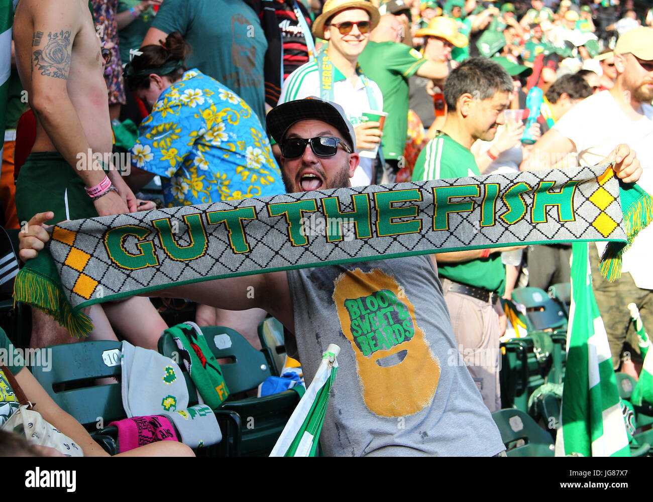 Timbers Sounders Fan