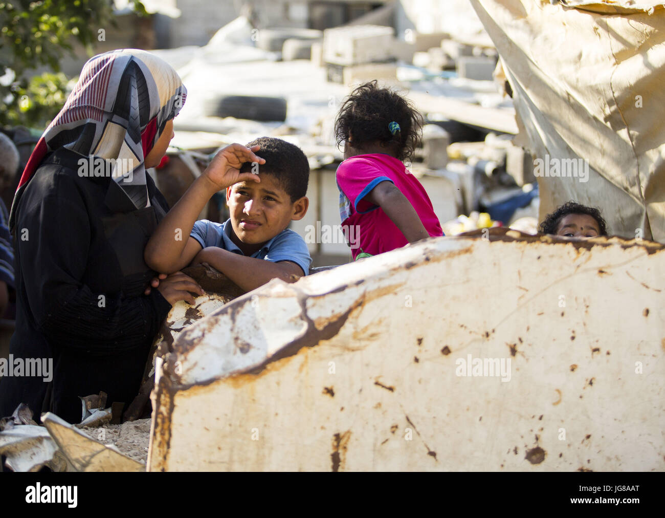 Gaza City, The Gaza Strip, Palestine. 3rd July, 2017. Palestinian ...
