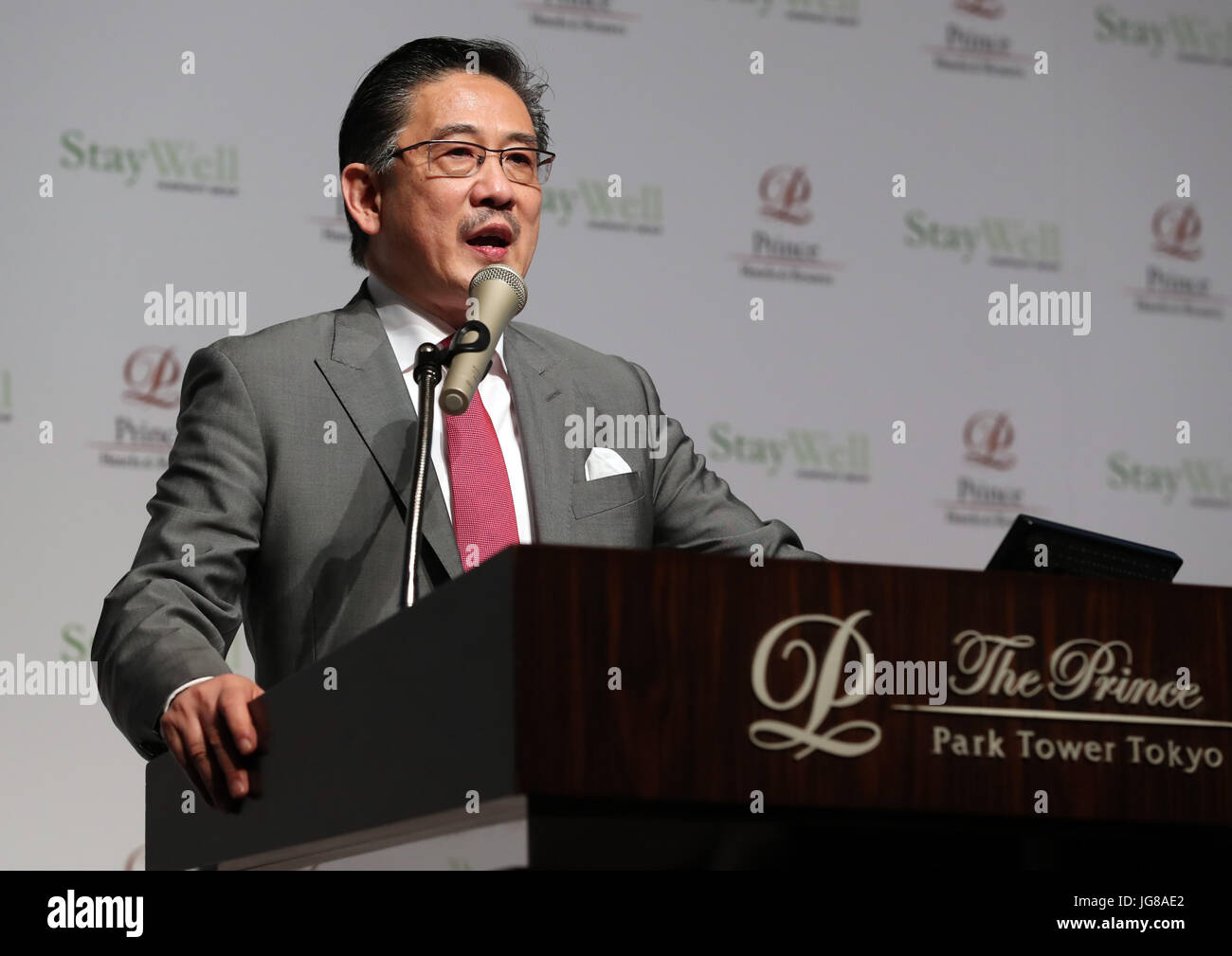 Tokyo, Japan. 3rd July, 2017. Australian hotel chain StayWell ...