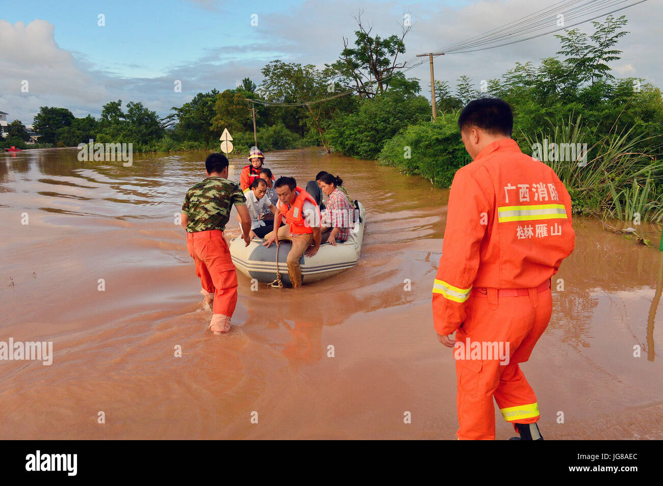 Nanning, China's Guangxi Zhuang Autonomous Region. 3rd July, 2017 ...
