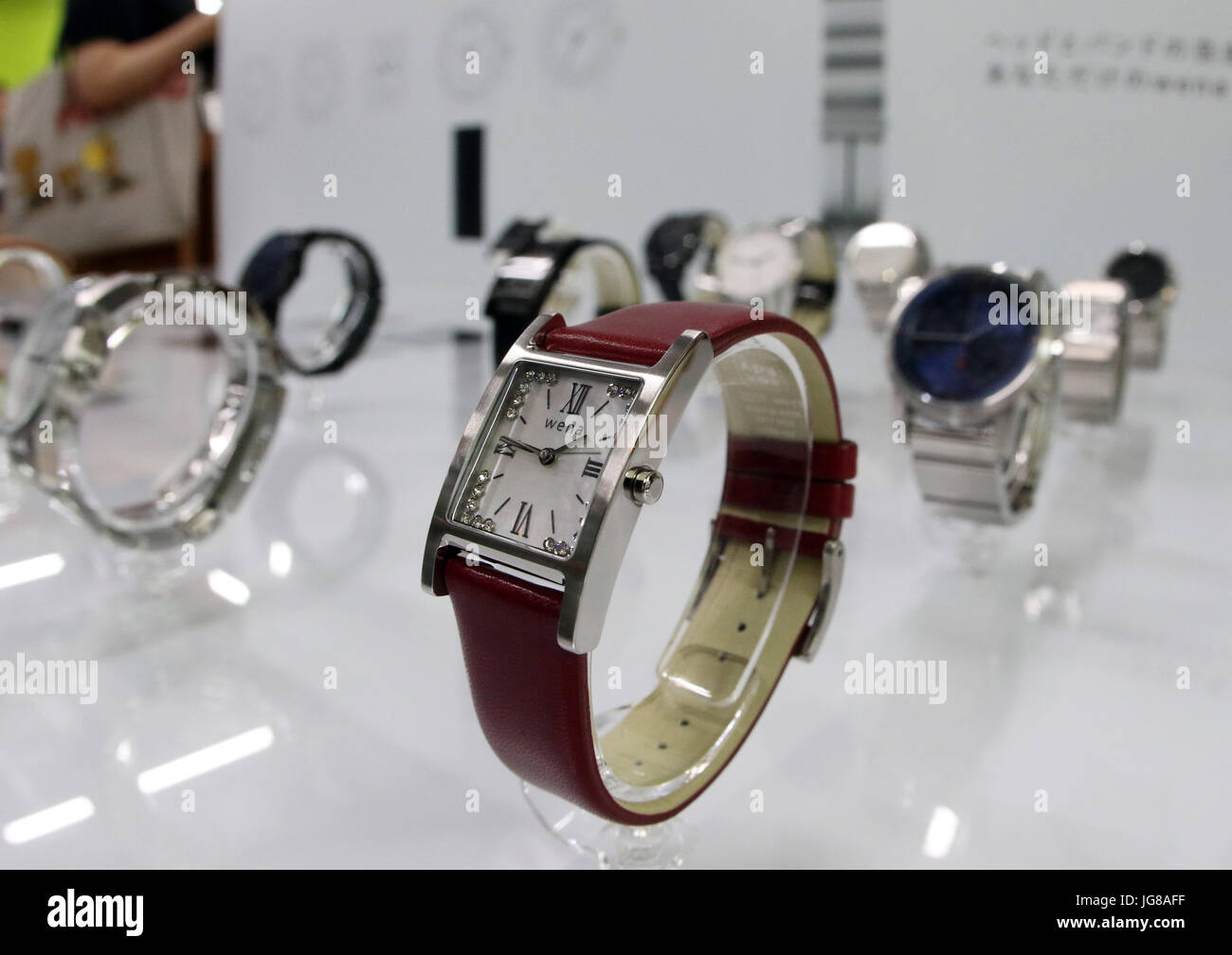 Tokyo, Japan. 3rd July, 2017. Japan's electronics giant Sony displays ...