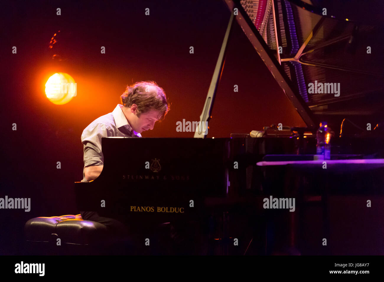 Montreal, CANADA - 3 July 2017: Three-piece jazz band Phronesis ...