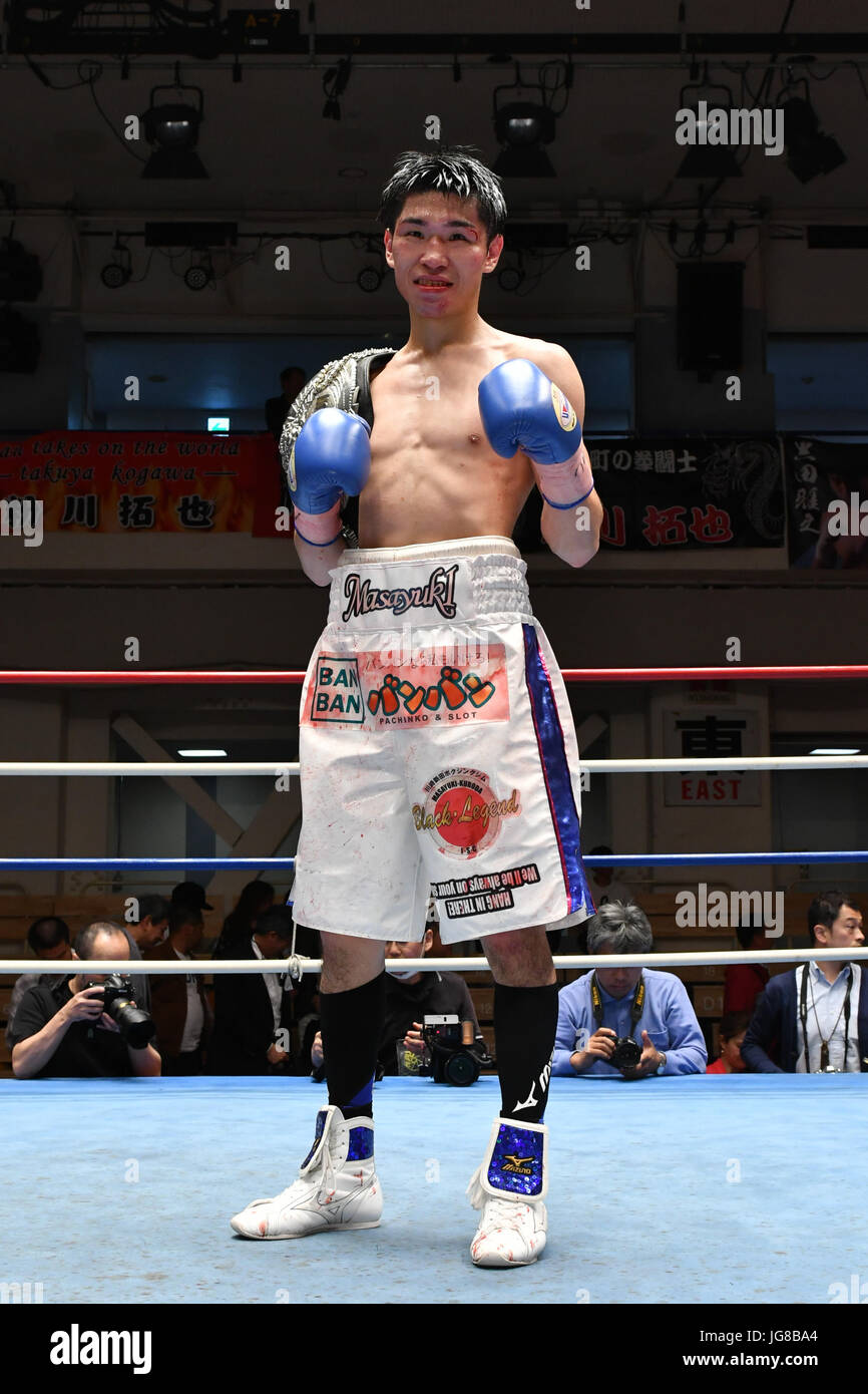 Tokyo, Japan. 13th June, 2017. Masayuki Kuroda (JPN) Boxing : Masayuki ...