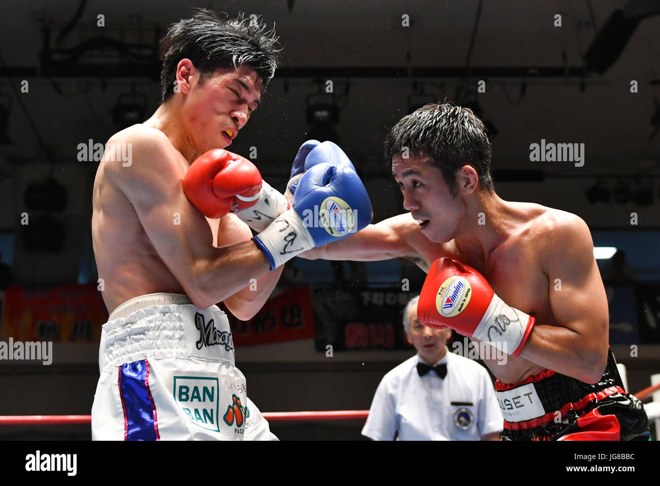 Tokyo, Japan. 13th June, 2017. (L-R) Masayuki Kuroda, Takuya Kogawa ...