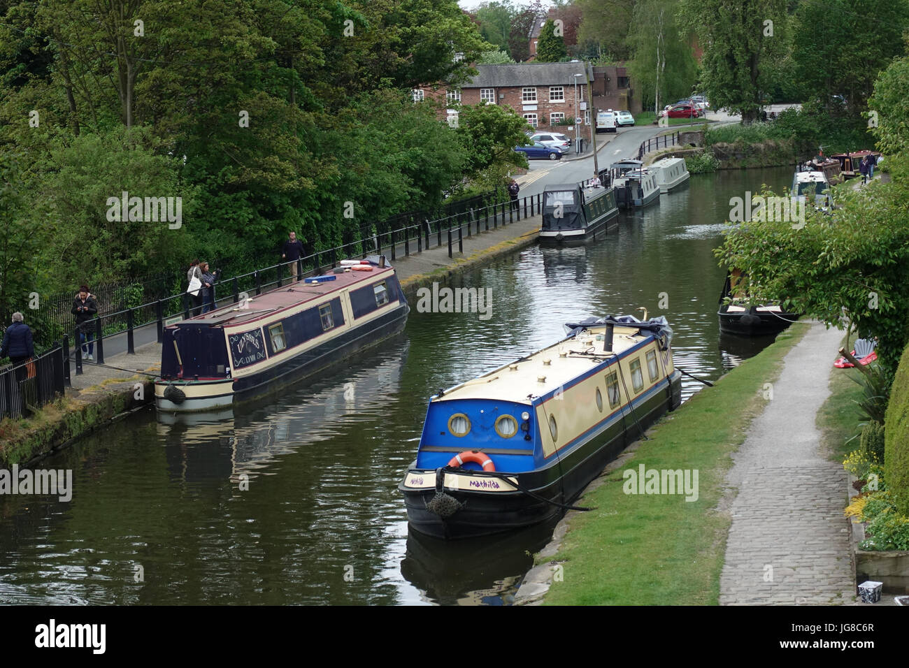 Cheshire canal lymm hi-res stock photography and images - Alamy