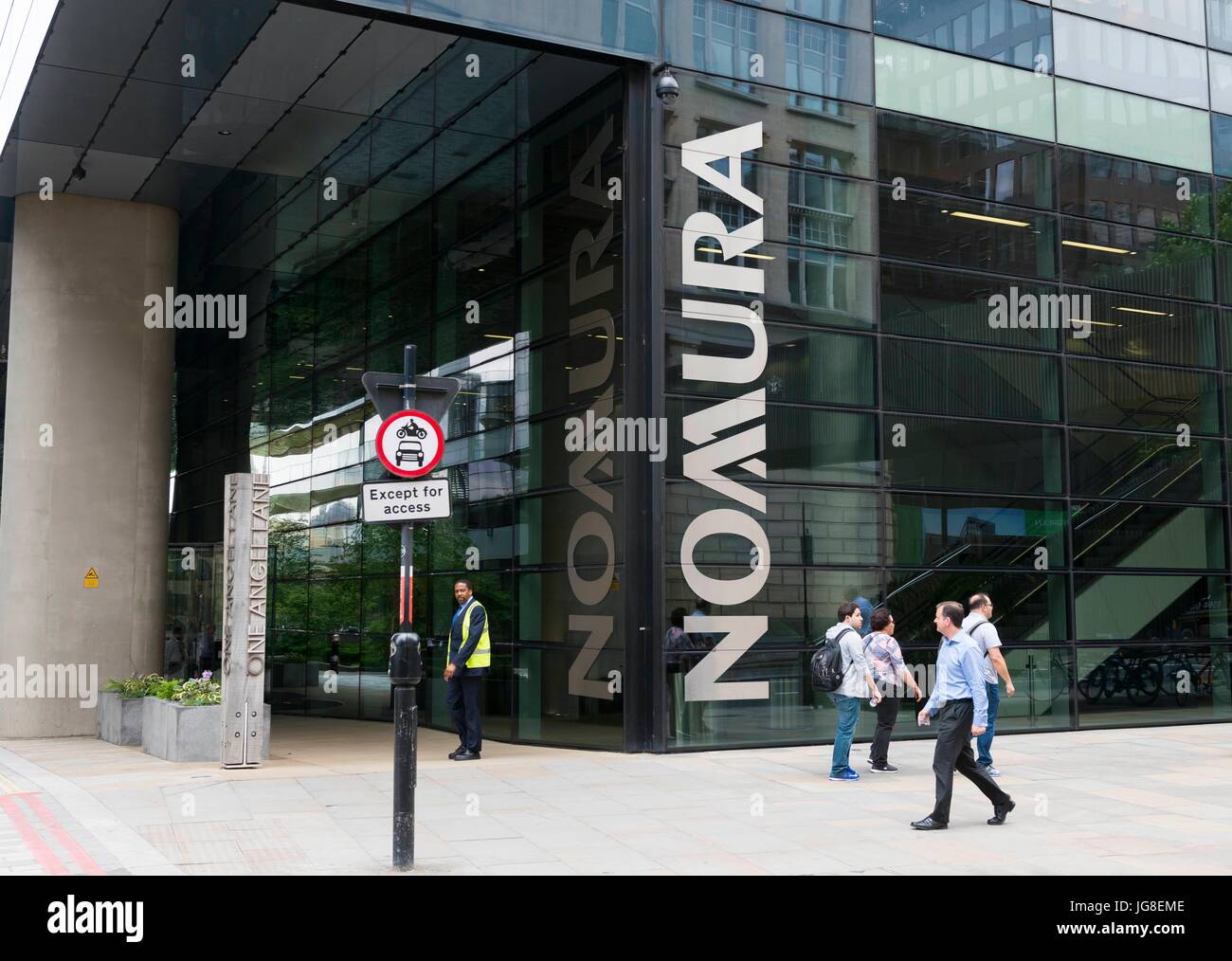 NOMURA Holdings Europe. London, UK. 04/07/2017 | usage worldwide Stock ...