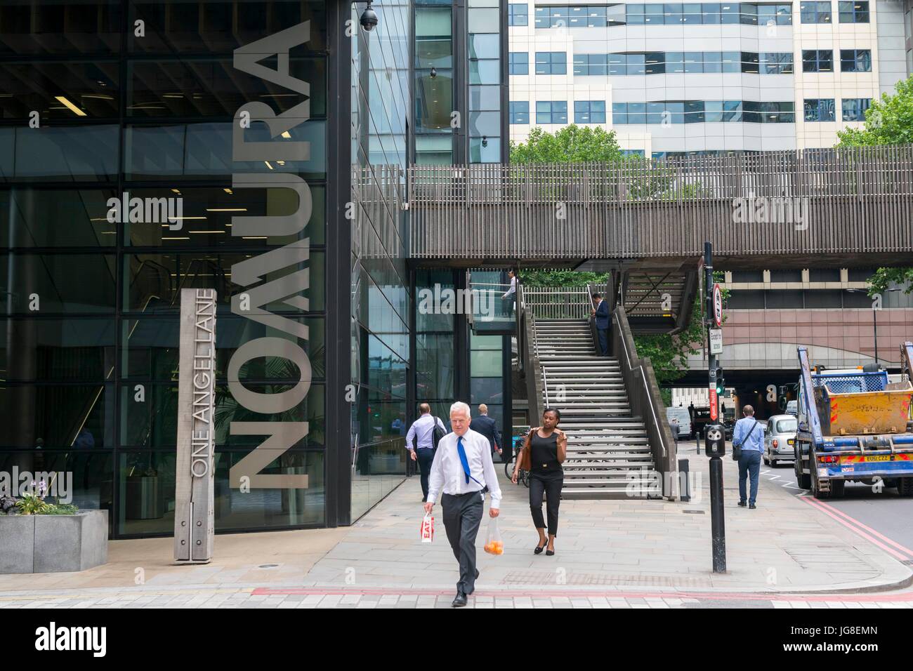 NOMURA Holdings Europe. London, UK. 04/07/2017 | usage worldwide Stock ...