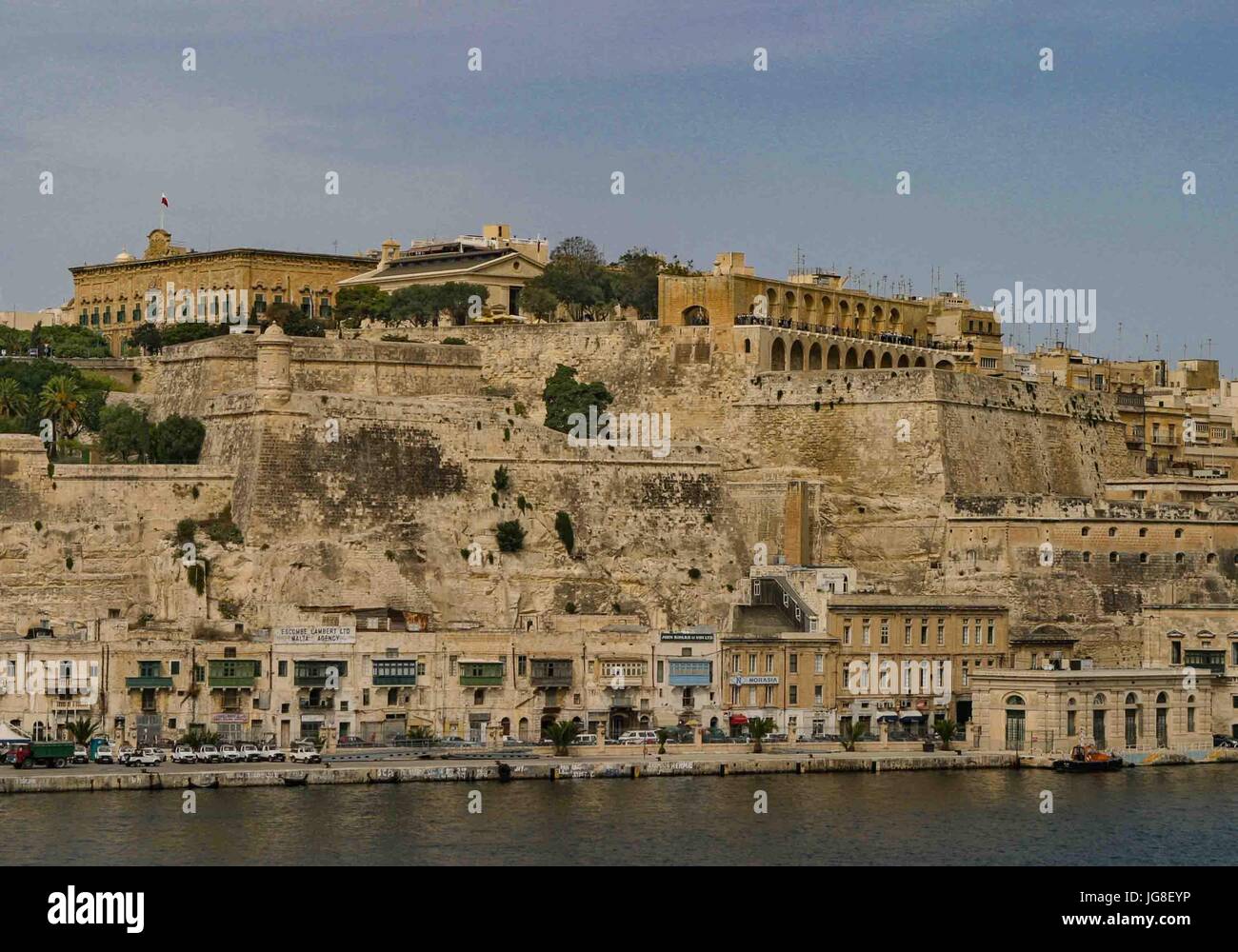 Valletta, Malta. 11th Oct, 2004. Viewed from the Grand Harbour, the ...