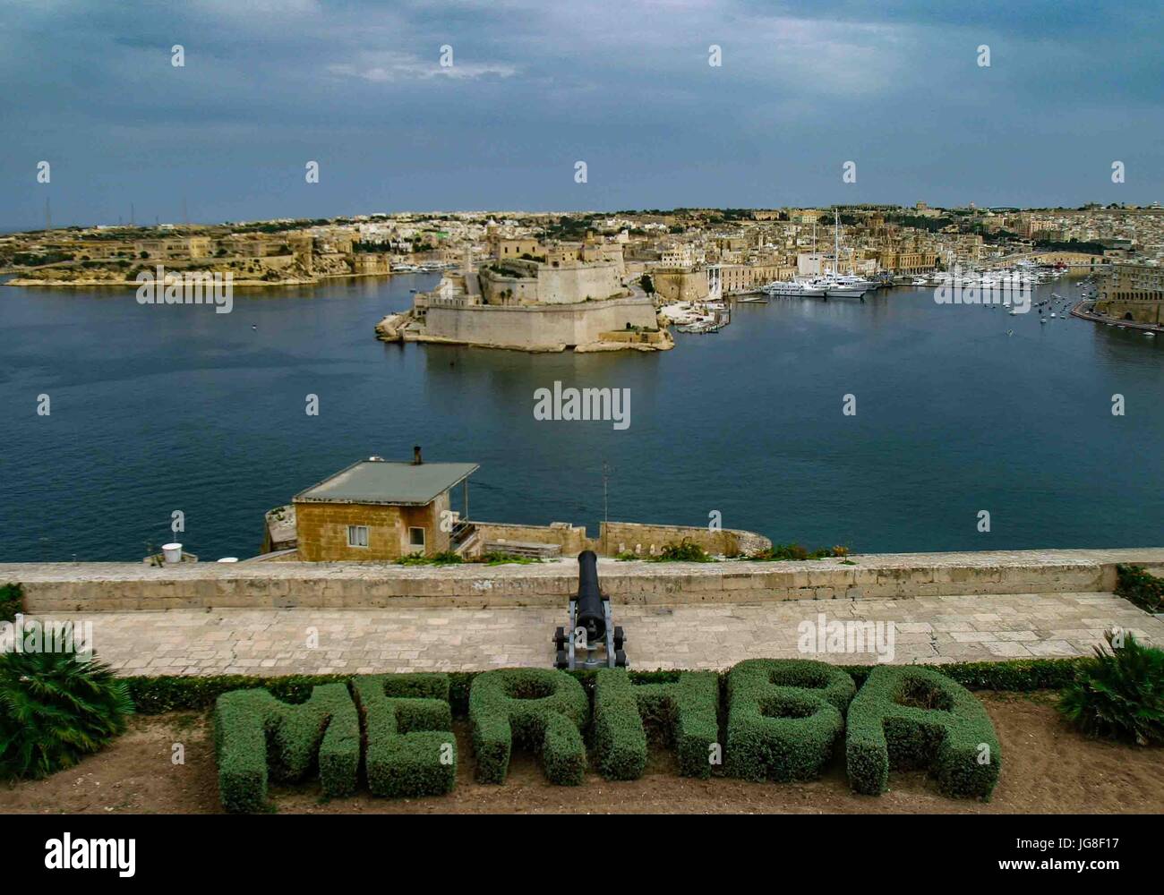 The highest point on the maltese hi-res stock photography and images ...