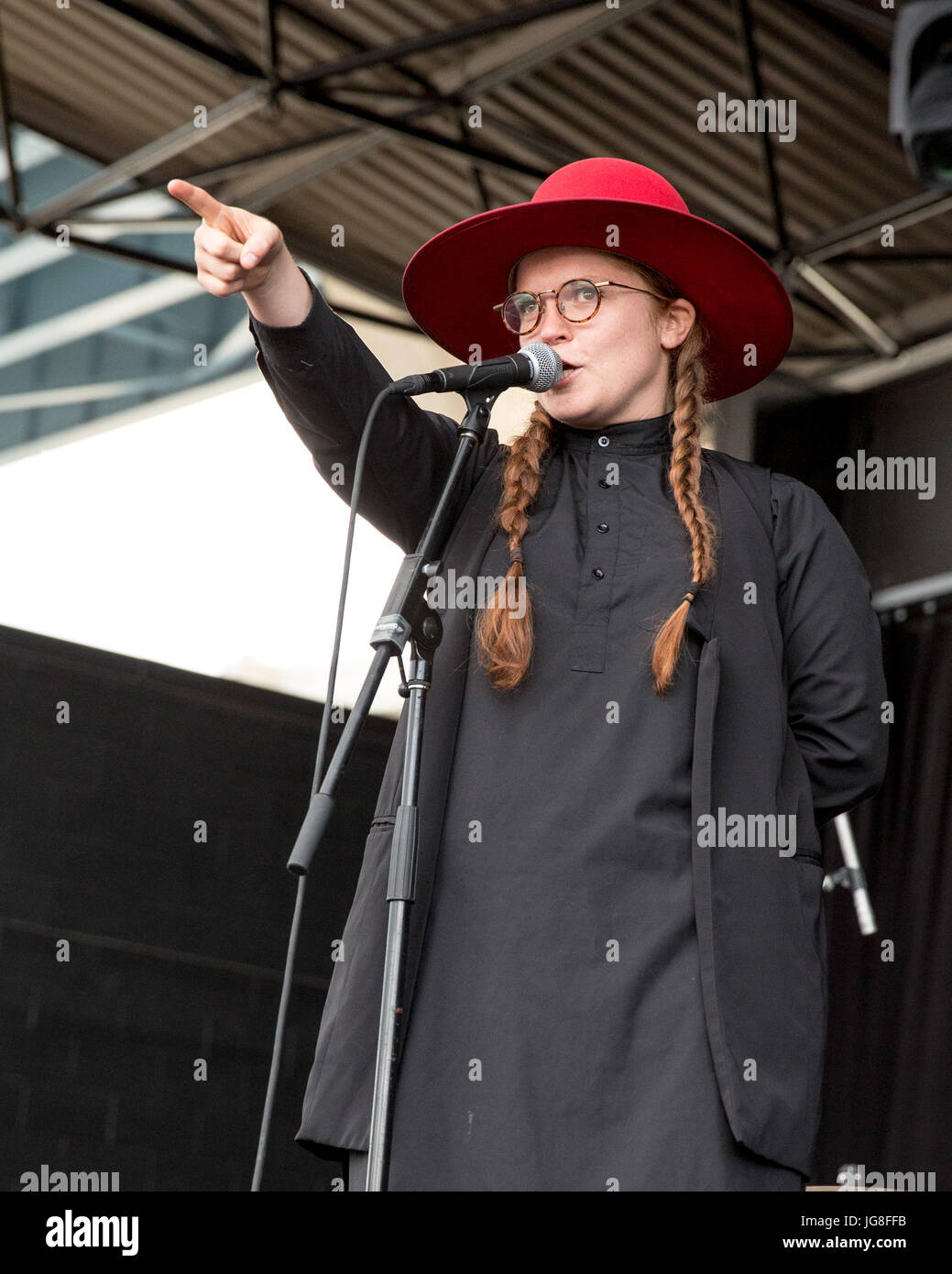 Milwaukee, Wisconsin, USA. 1st July, 2017. FLINT EASTWOOD (JAX ANDERSON ...