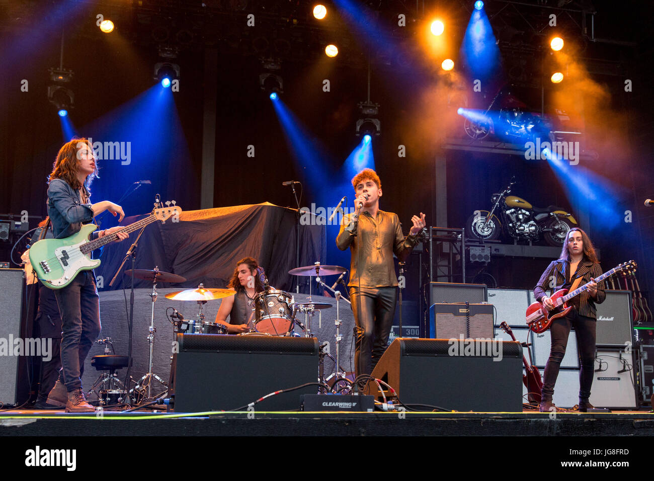Samuel kiszka greta van fleet hi-res stock photography and images - Alamy