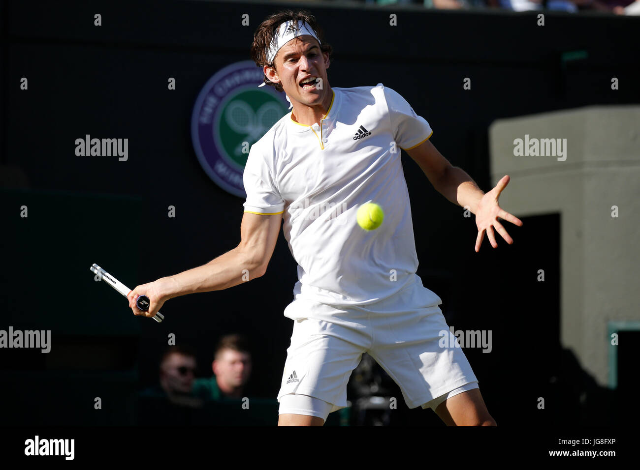 Dominic thiem backhand hi-res stock photography and images - Alamy