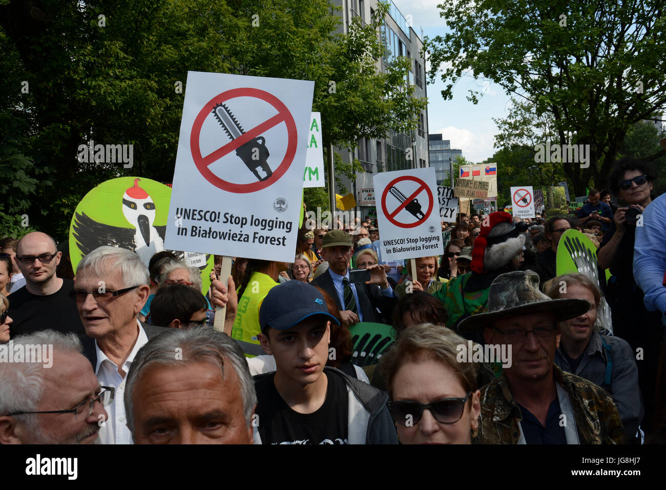 Anti logging protest hi-res stock photography and images - Alamy