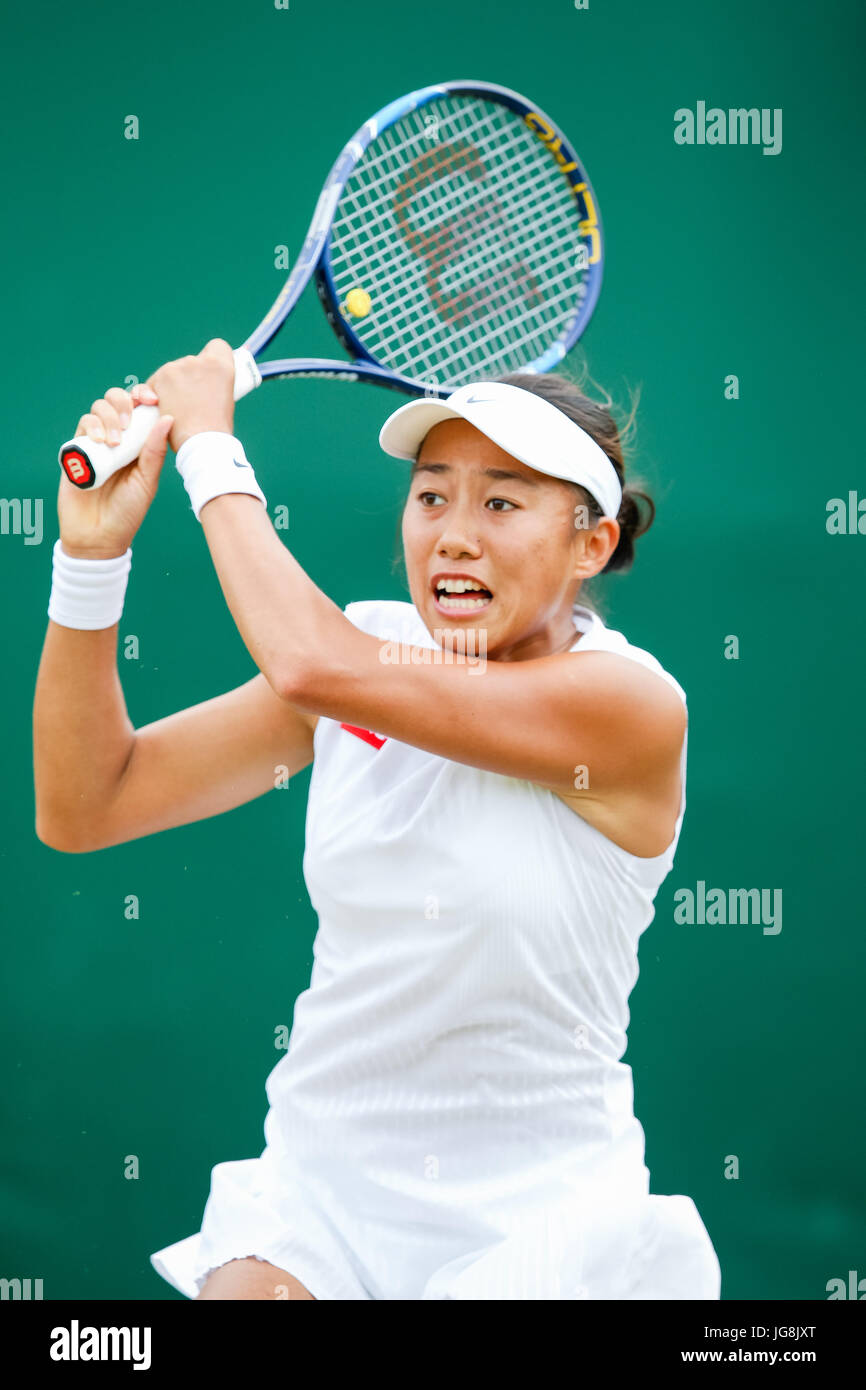 Zhang shuai at wimbledon hi-res stock photography and images - Alamy