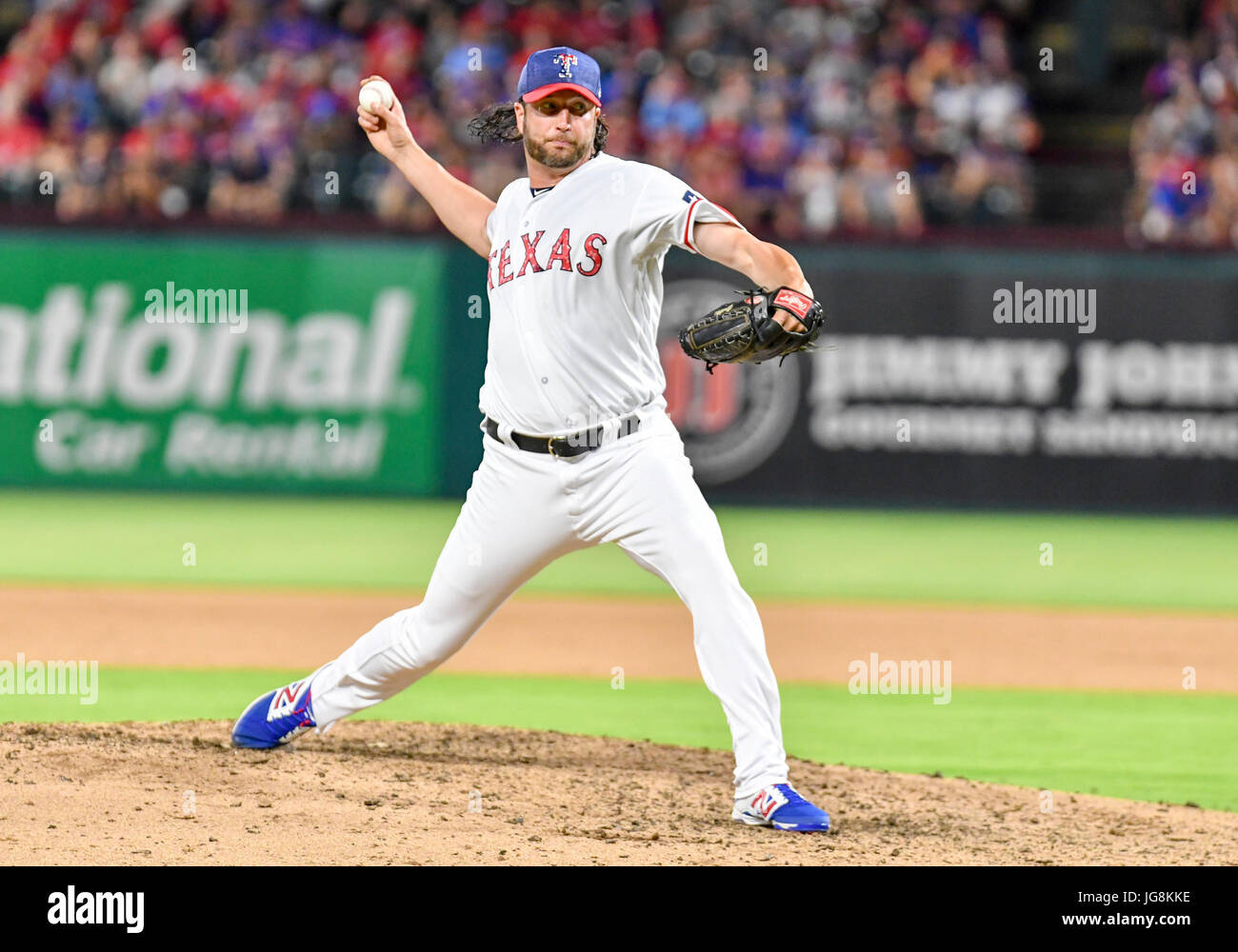 Jul 03, 2017: Texas Rangers relief pitcher Jason Grilli #37 during an ...