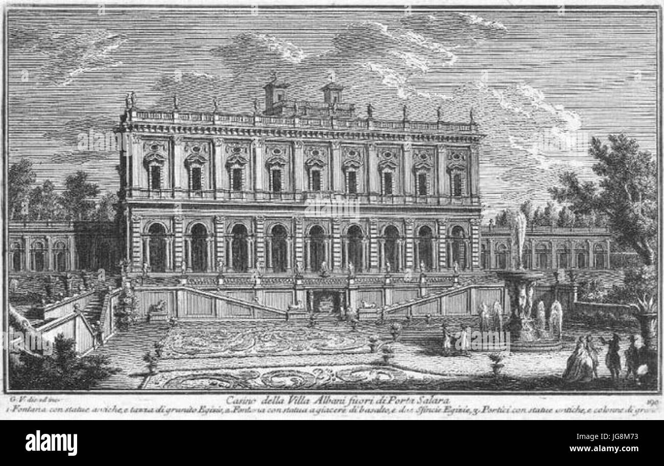 Villa albani rome hi-res stock photography and images - Alamy