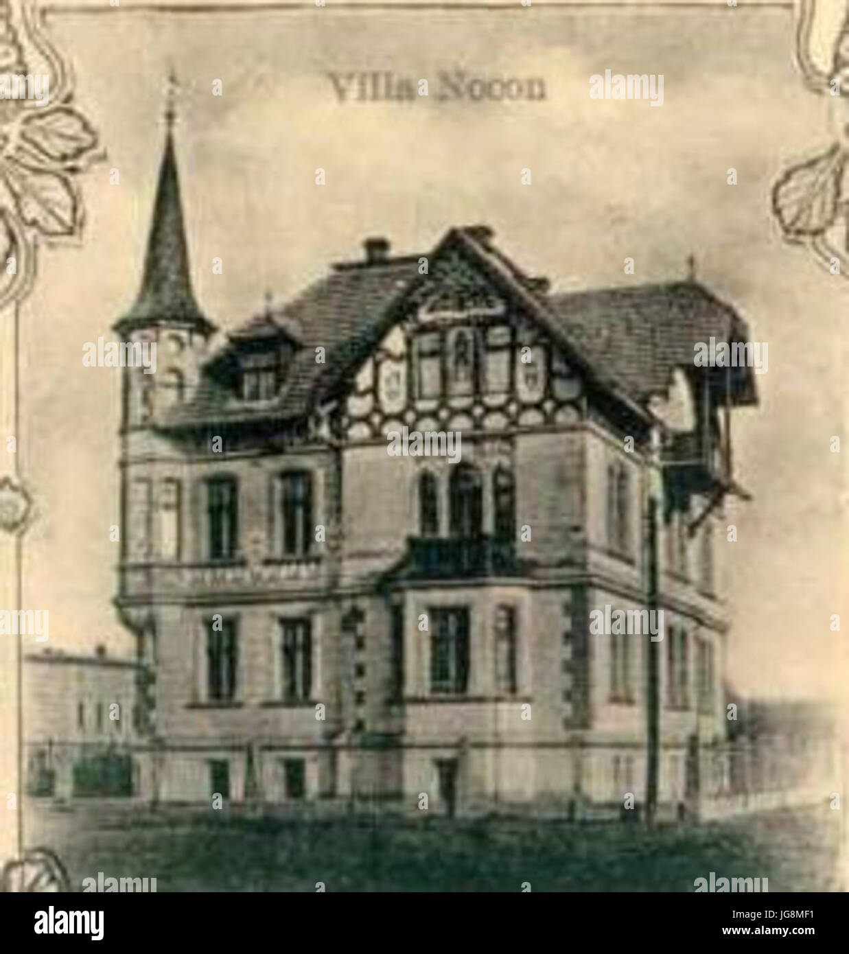 Villa Nocon w Kłodzku Stock Photo - Alamy