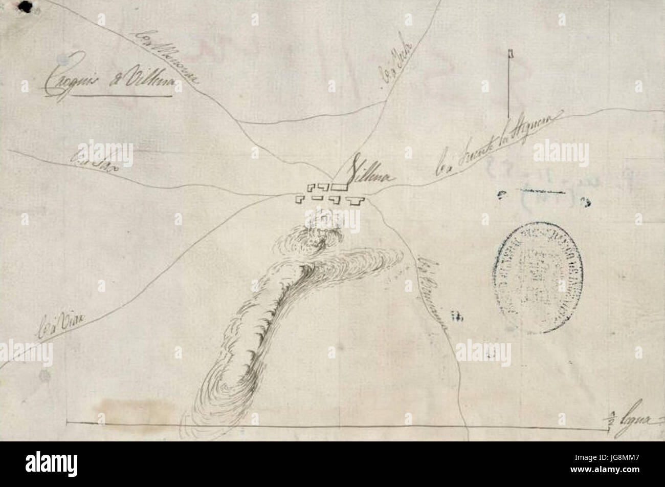 Map of villena hi-res stock photography and images - Alamy