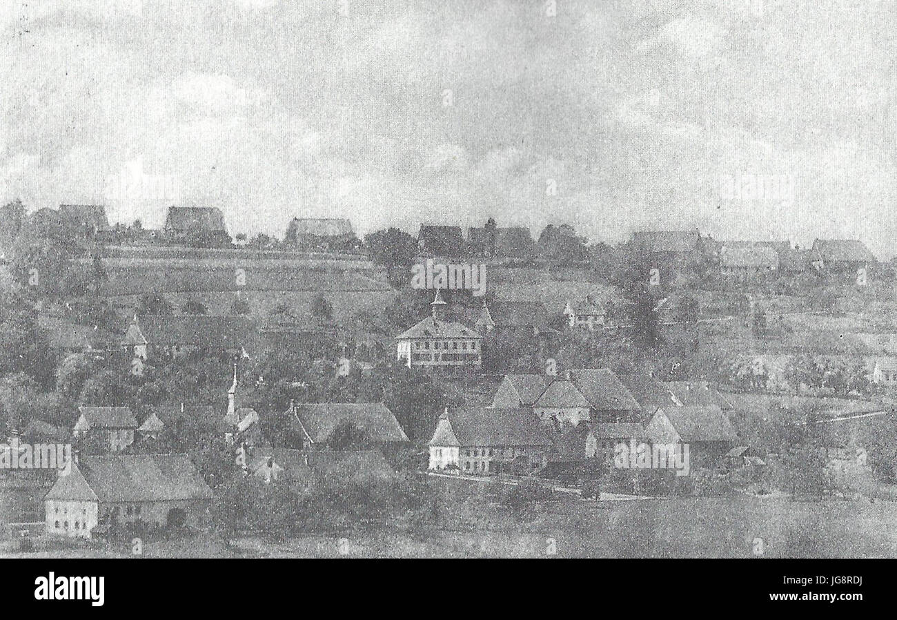 Vue générale Denezy Stock Photo - Alamy