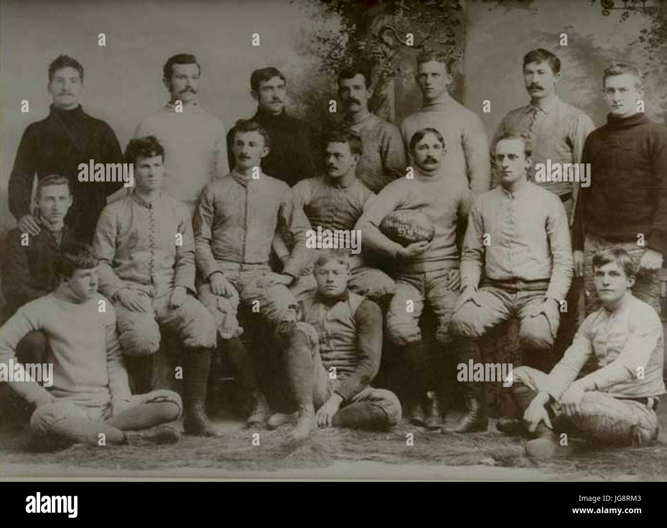 Football 1892 illustration hi-res stock photography and images - Alamy