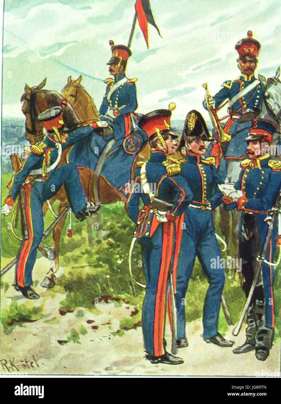 Prussian uhlans hi-res stock photography and images - Alamy