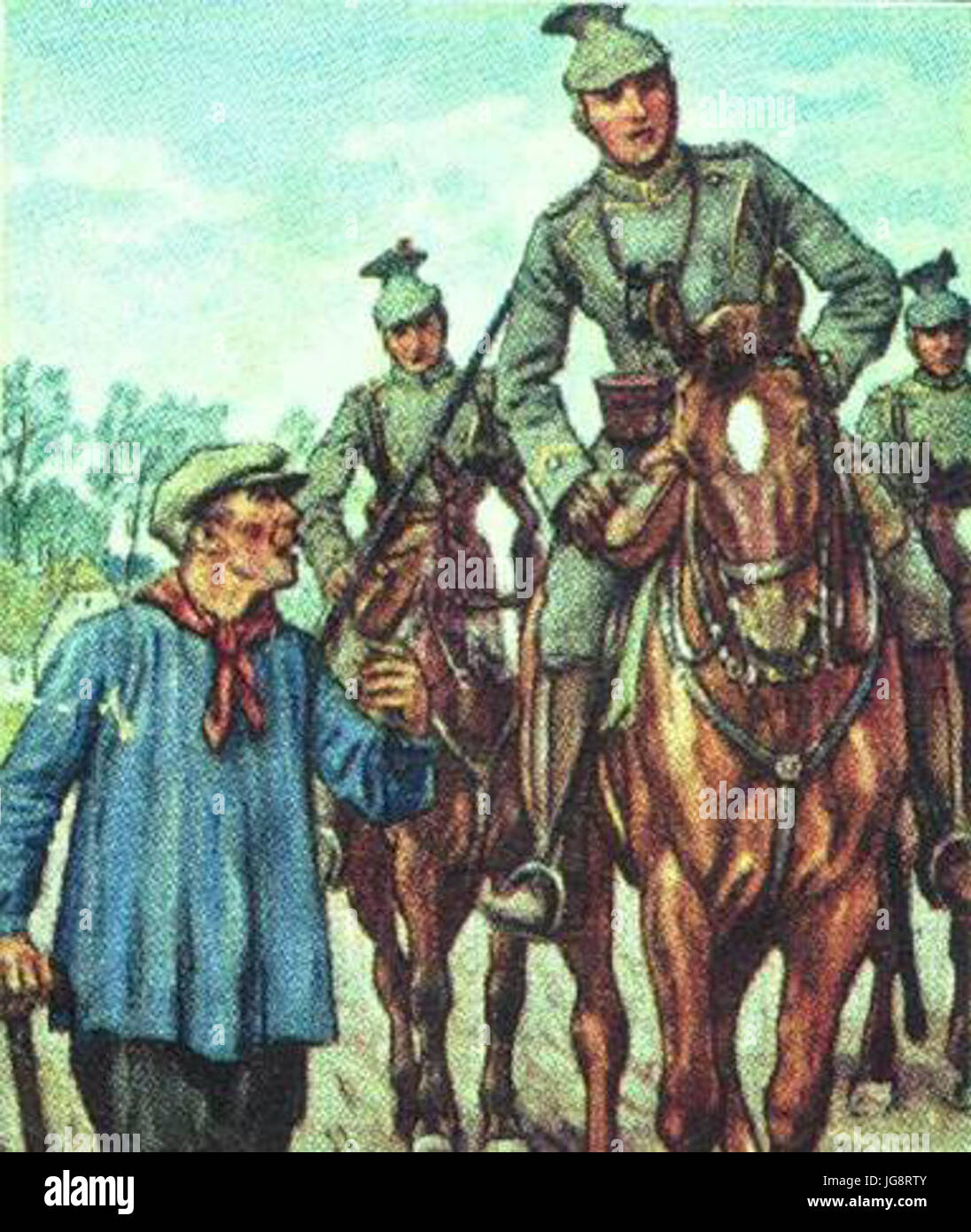 German regiment ulanen hi-res stock photography and images - Alamy