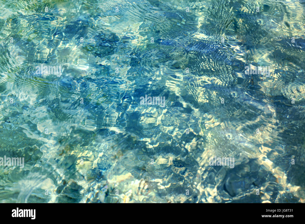 Beautiful texture of blue sea water photographed close-up Stock Photo ...