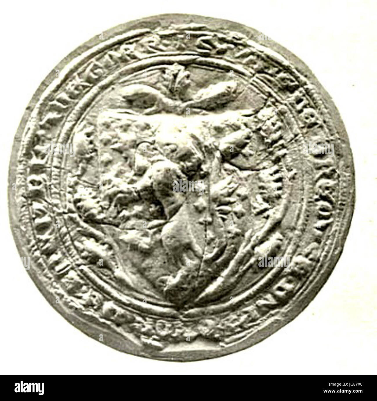 William de Braose 2nd Baron Braose Stock Photo - Alamy