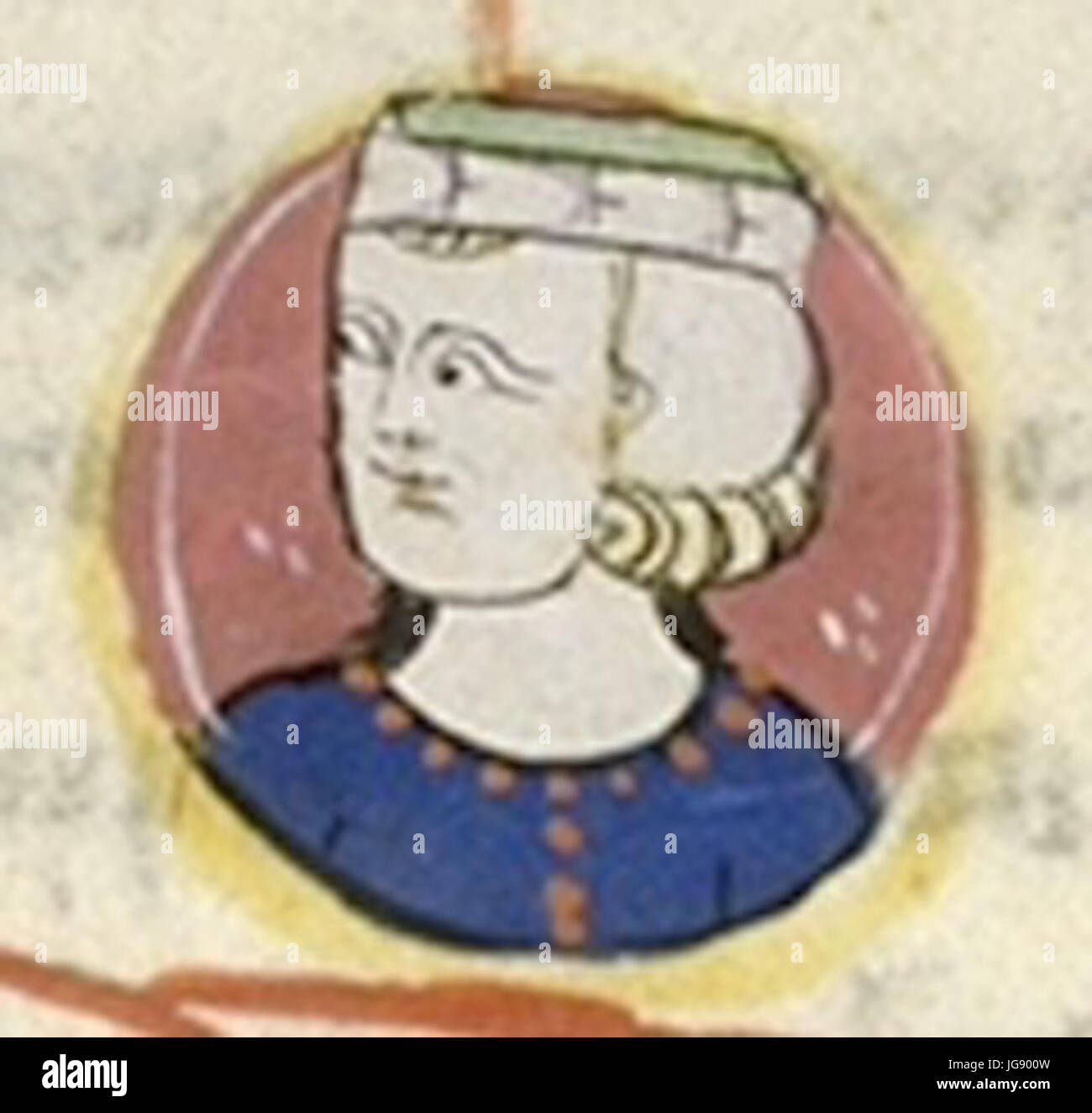 William II of England 14th century Stock Photo - Alamy