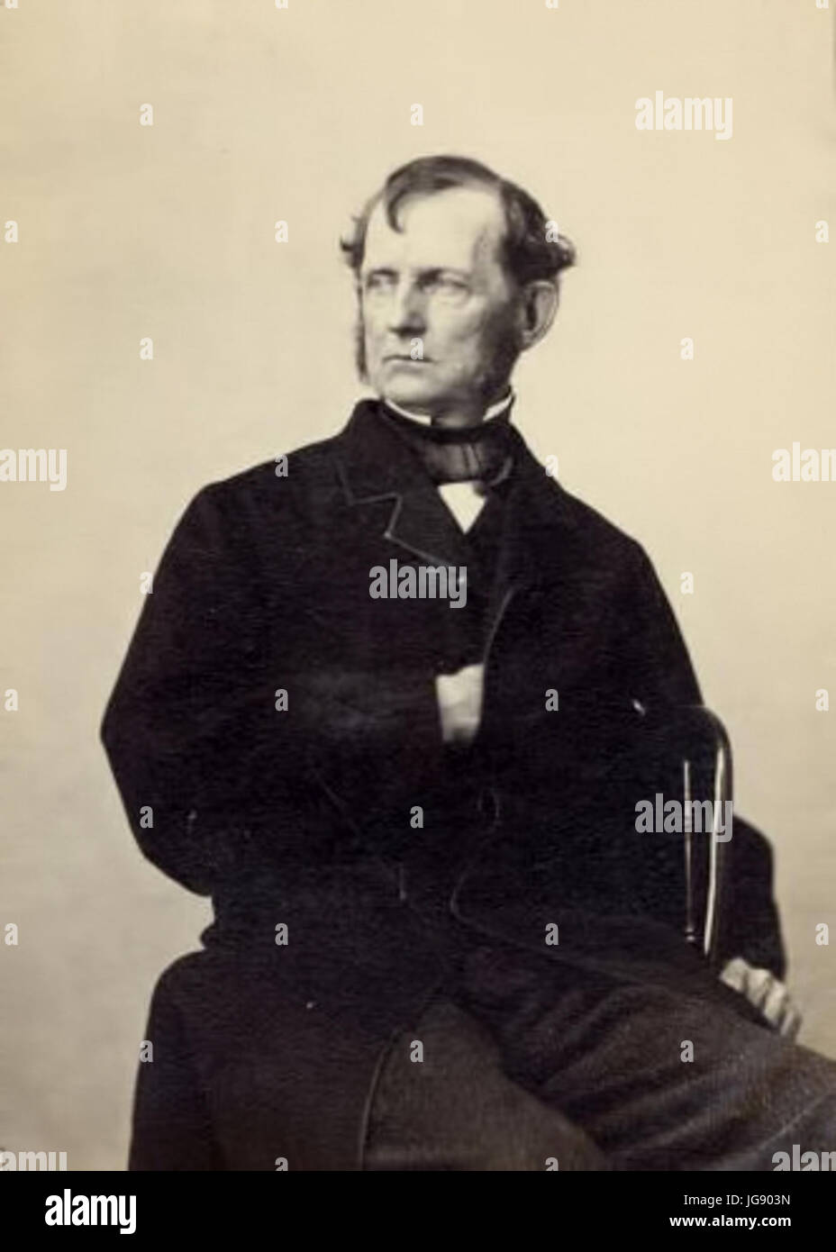 William S Sullivant by M Whitt 1864 Stock Photo - Alamy