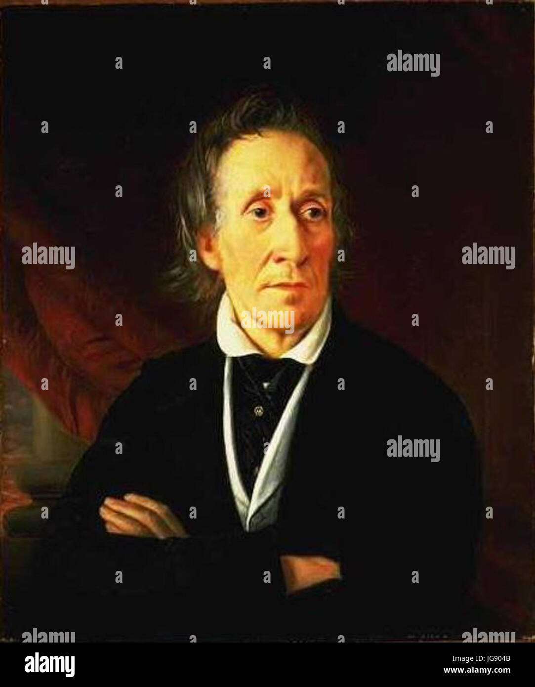 William Strutt Portrait of John Pascoe Fawkner founder of Melbourne ...